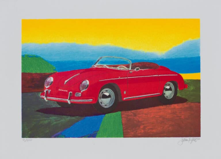 James Francis Gill Mini Audrey Color Splash - Galerie Hunold James Francis Gill Mini Audrey Color Splash - Galerie Hunold